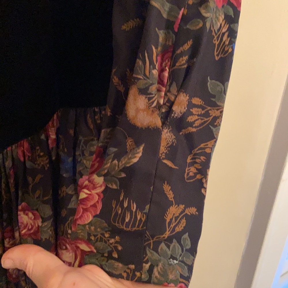 Perfect Cottagecore Neo-Edwardian Velvet & Floral Vin… - Gem